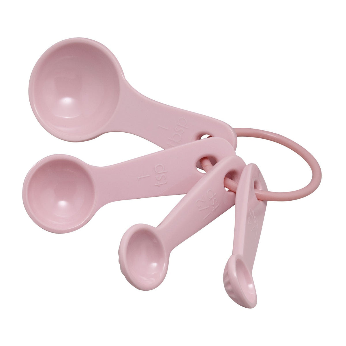Gourmet Art 4-Piece Latte Melamine Measuring Spoon, Pink – KitchenRus
