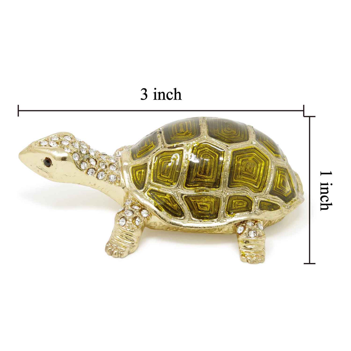 Green Turtle Trinket Box – KitchenRus